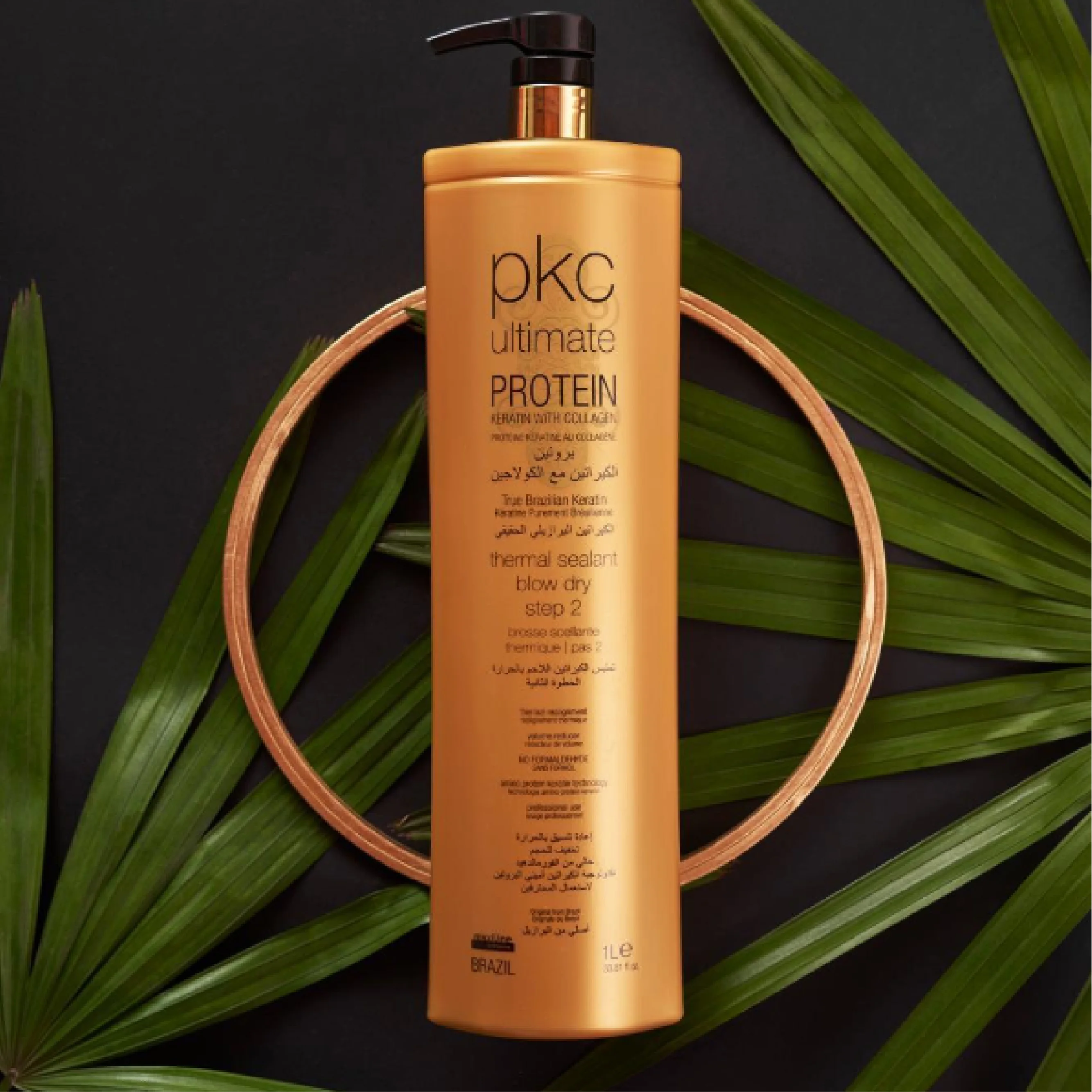 Maxiline Professional Pkc Ultimate Protein Thermal Sealant Brazilian ...