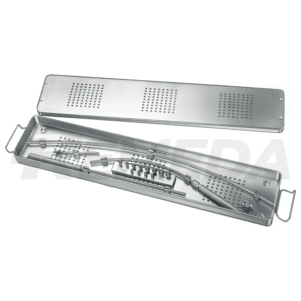 REMEDA Vascular Graft Tunneler Set with Sterilization Tray