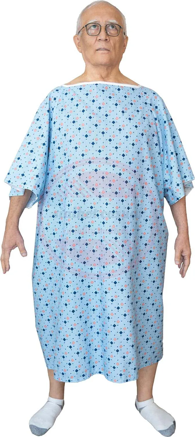 Comfortable Cotton Patient Gowns for Hospital Use