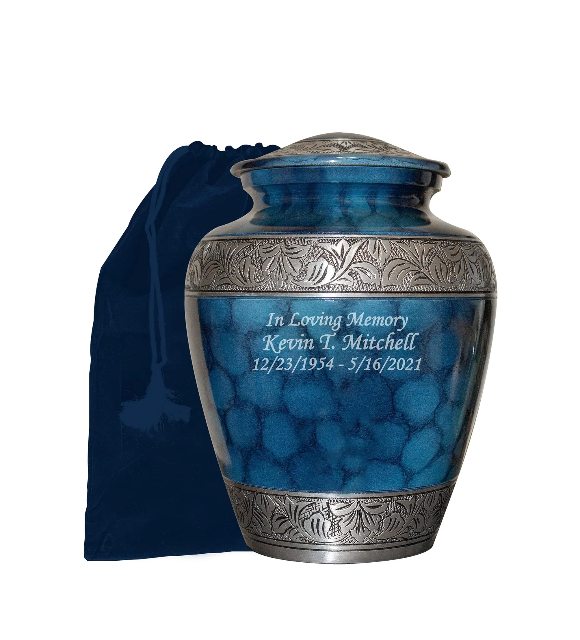 Extra Large Companion Human Funeral Cremation Urn Personalized Double ...