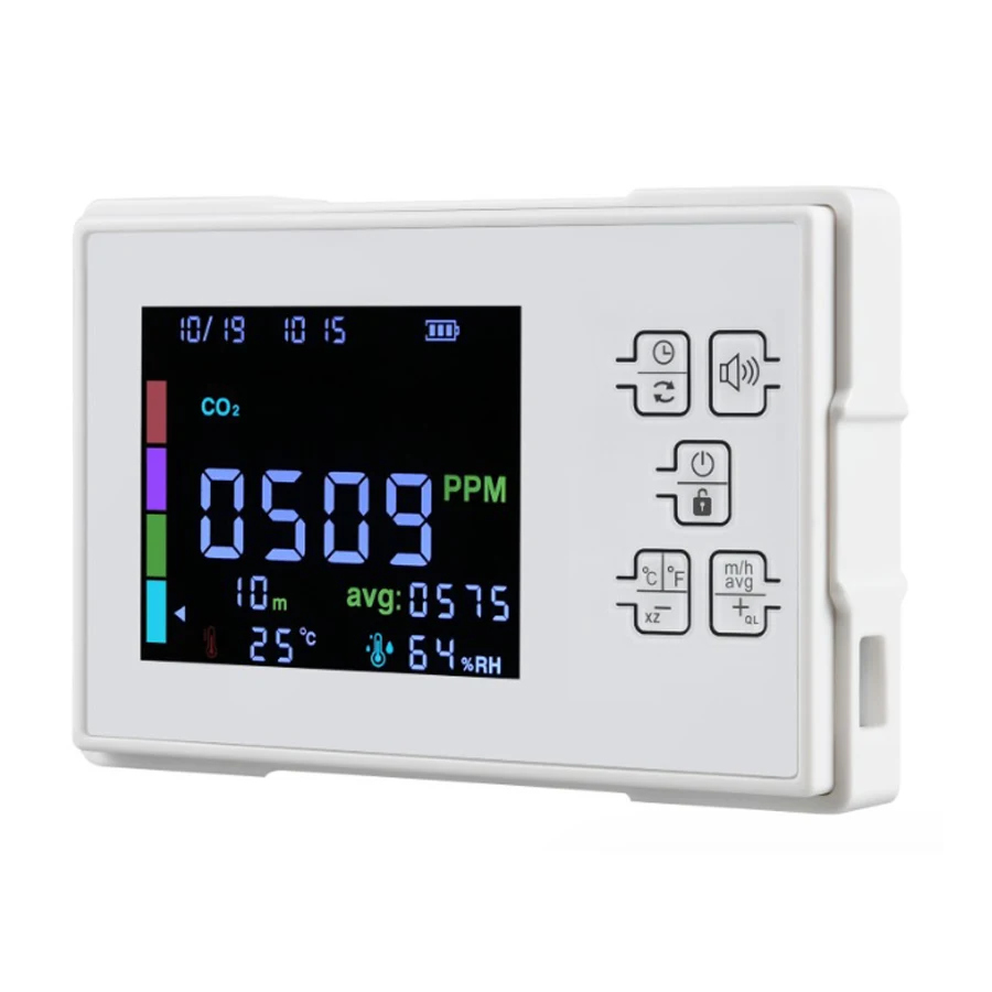 KF-909 Carbon Dioxide Formaldehyde Detector - Multi-Gas Monitor