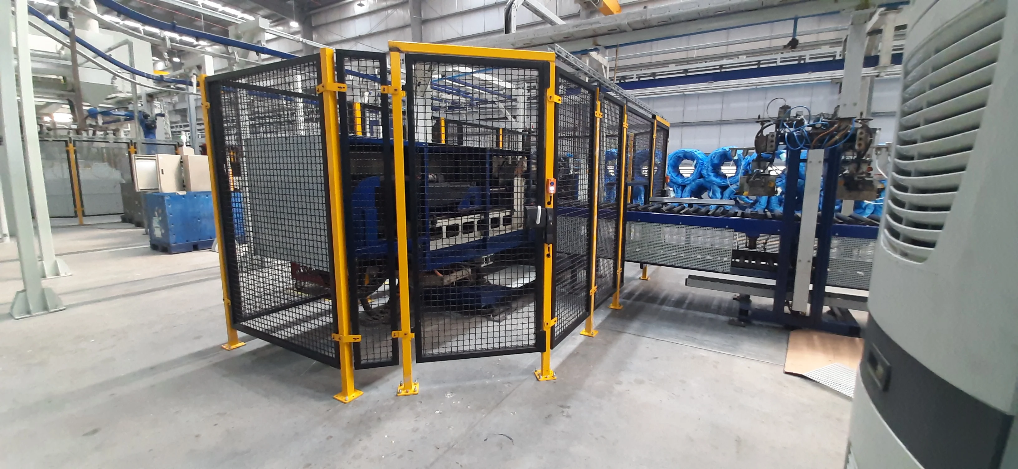 Industrial Machine Safety Fencing - Infinity Engineering Services - Buy ...