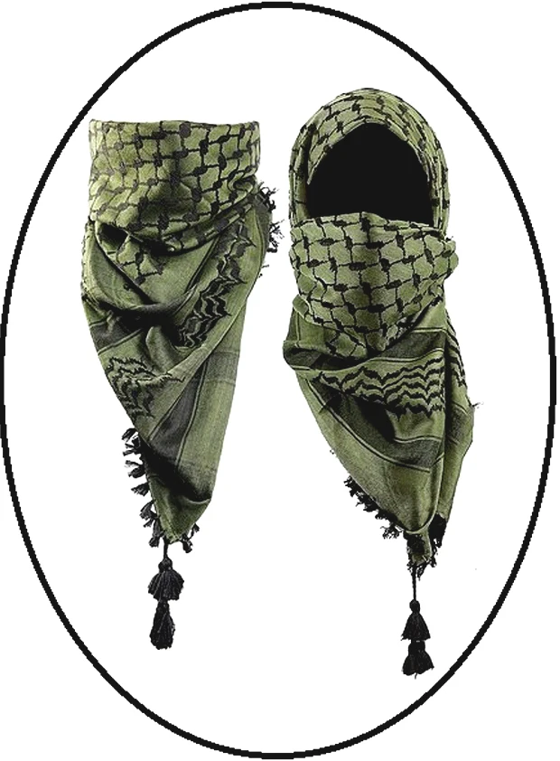 Arab Scarf Mens Shemagh Yashmagh Keffiyeh Mens Palestinian Kuffiyeh ...