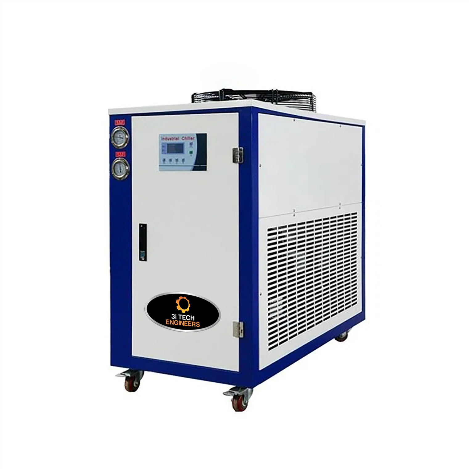 Highly Efficient Automatic Hydraulic System Oil Chiller 24000kcal/h 30kw Oil Chilling Unit ...