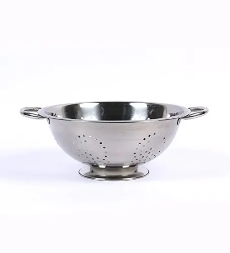 Jumbo Colander Stainless Steel 5 L Round Multiple Sizes Stainless Steel ...