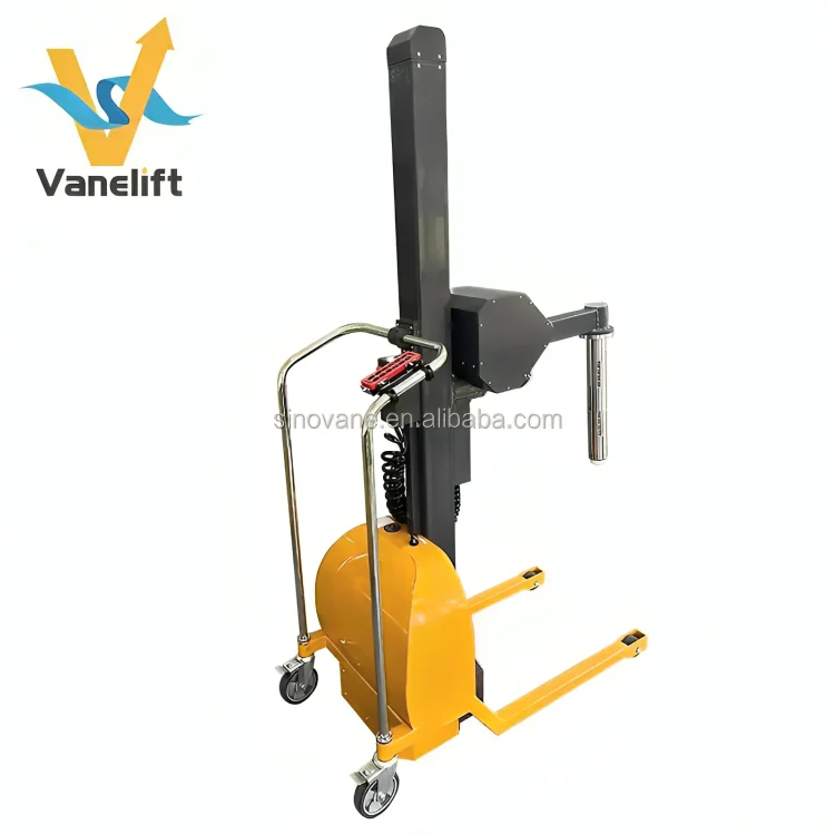 Machine Portable Fabric Manual Hydraulic Pvc Roll Lifter Self Loading ...