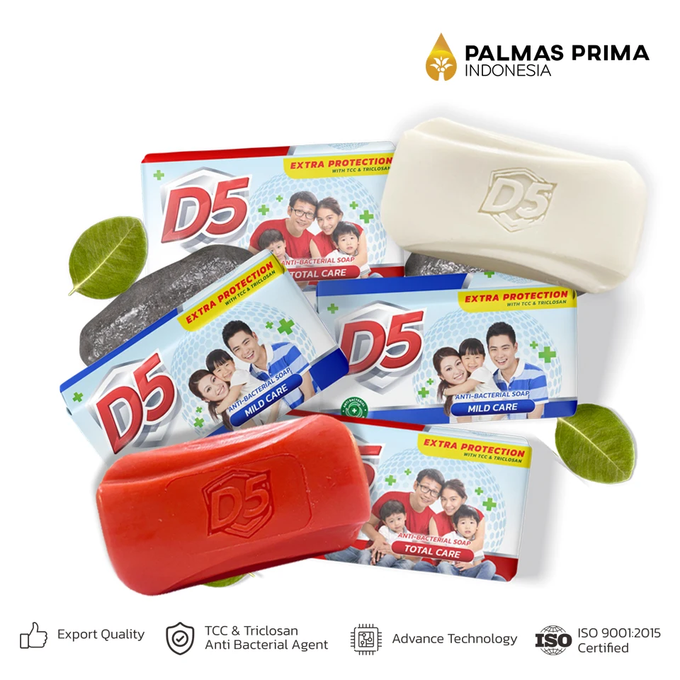 D5 Soap High Quality Medicated Soap Bath 76 G Total Care And Mild Care ...