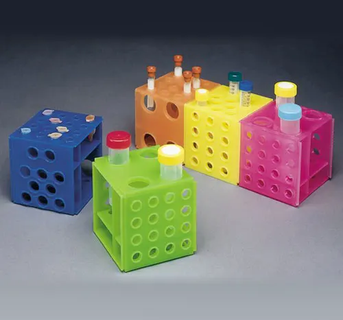 Cube Rack Laboratory Plastic Test Tube Rack High Quality Plastic For ...