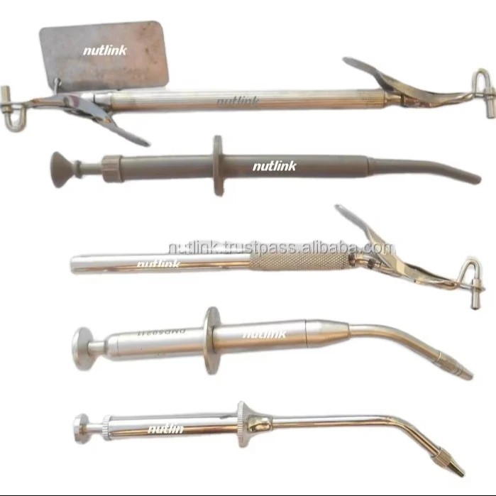 Durable Plastic Dental Surgical Amalgam Carrier Gun with Manual Syringe ...
