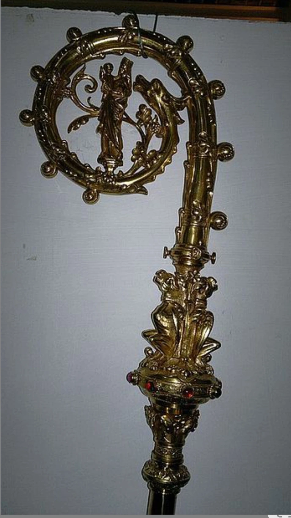Awesome Bishop Crozier for Christ - Metal, Gold, Customized