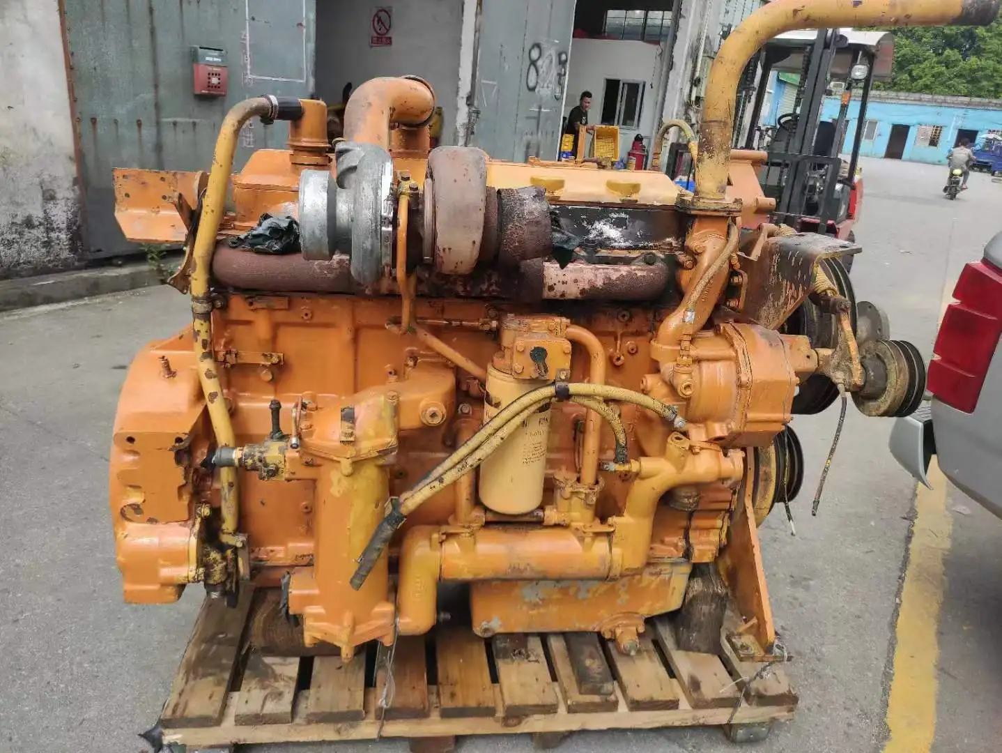 Cat 3406b Diesel Engine Motor 3406c Engine Assembly 9y-8247 9y8247 ...