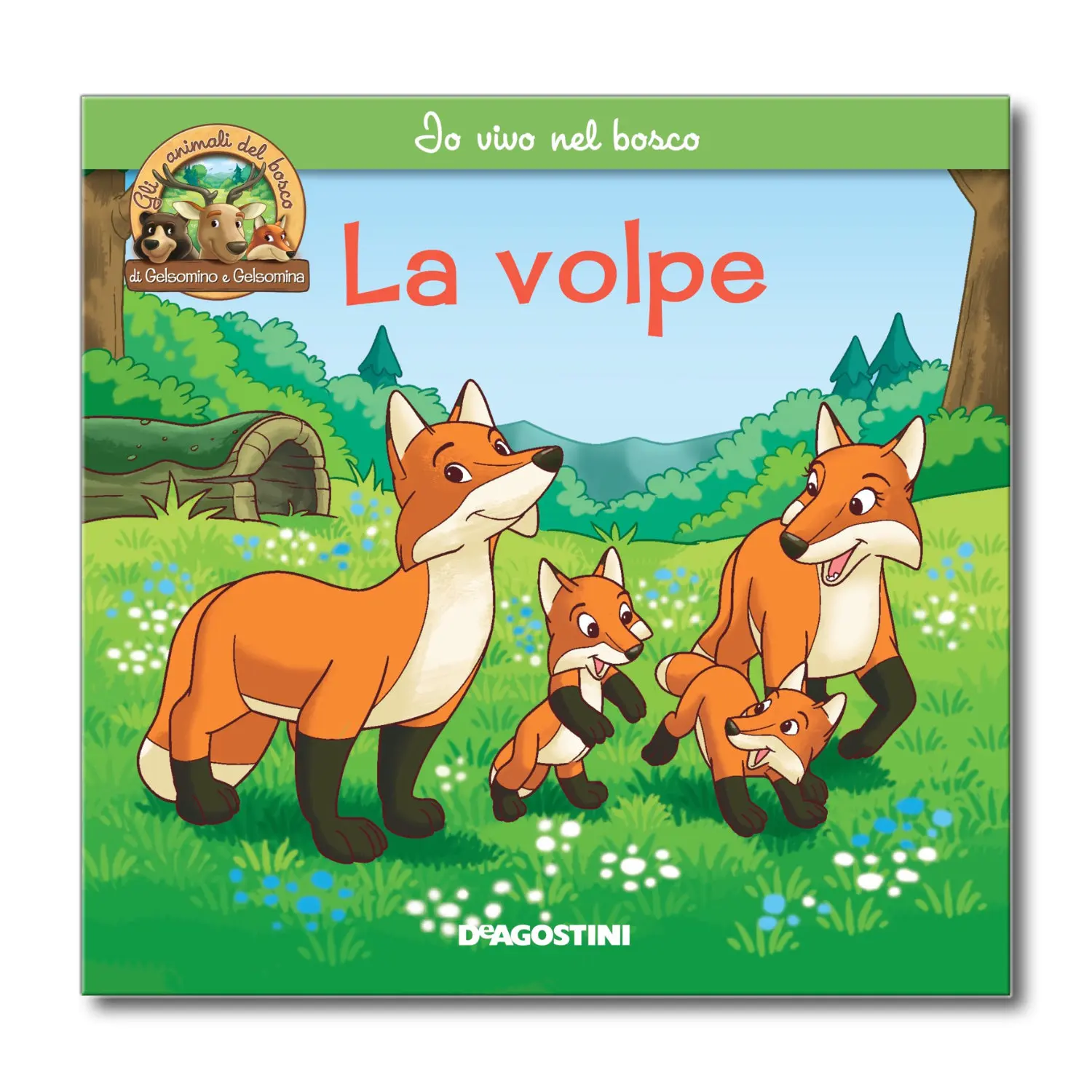 Forest Friends The Fox Family - Interactive Woodland Animal Kids Book ...