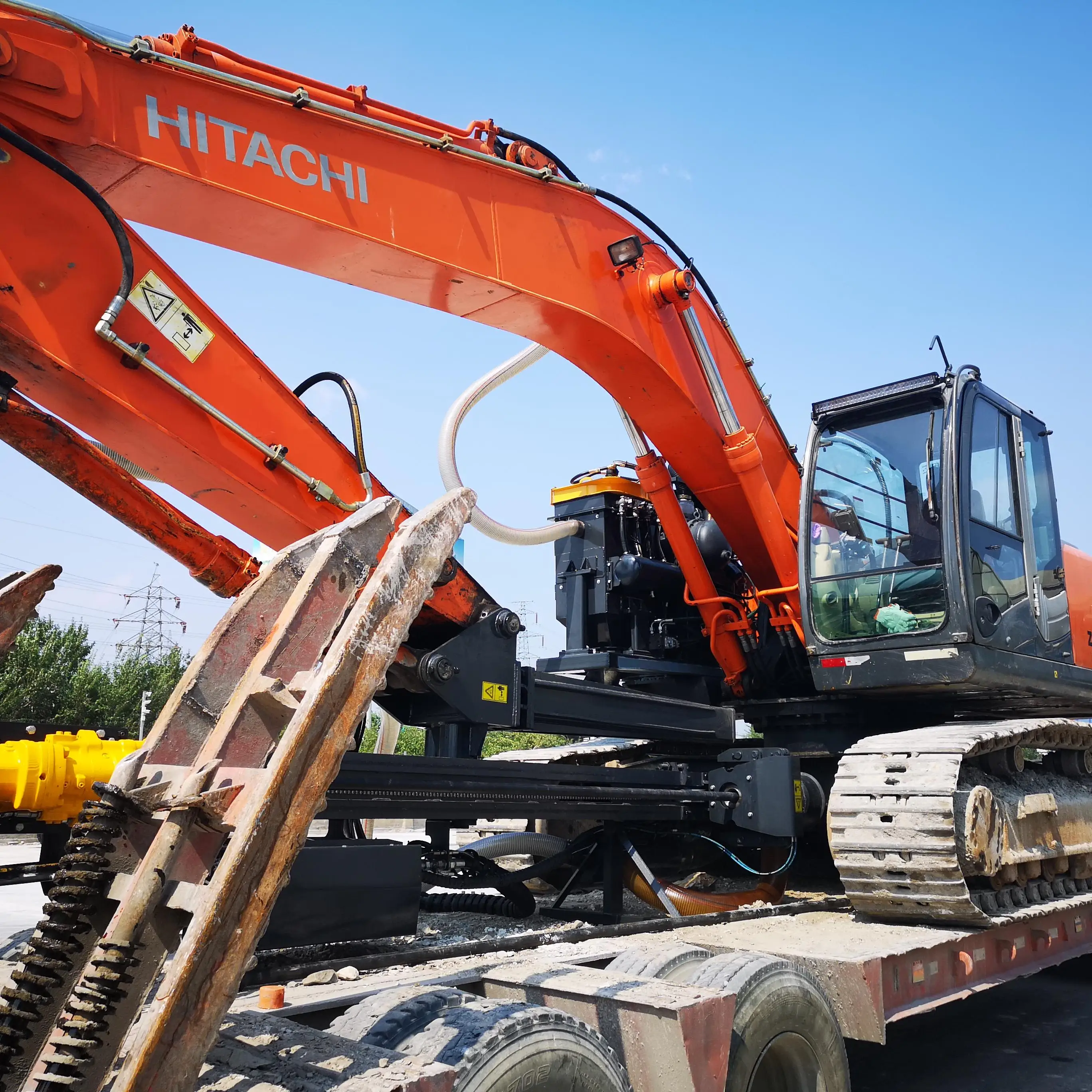 XUVOL Rock Drill Attachment - Flexible & Powerful Solutions