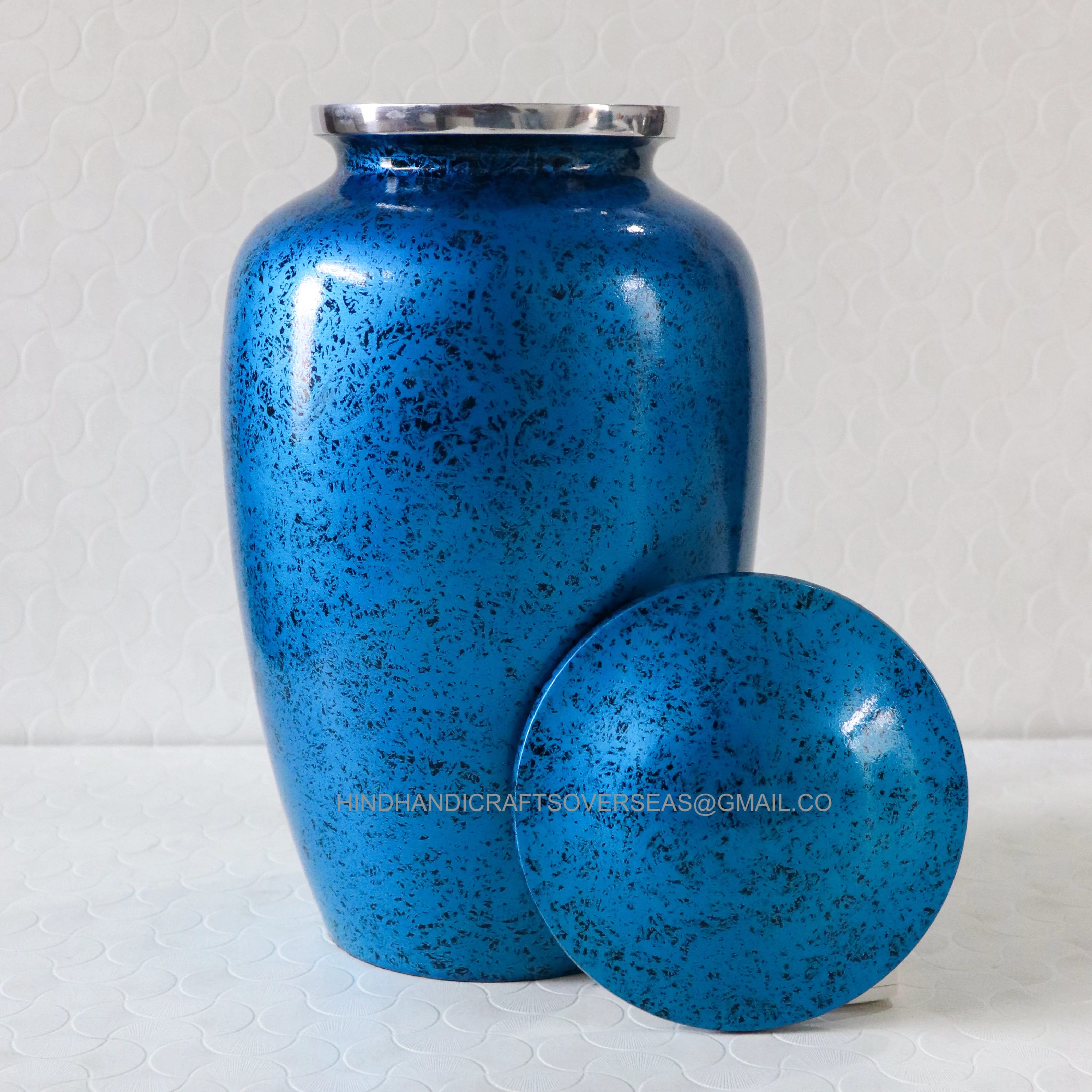 Adult Cheap Aluminium Funeral Urns For Human Ashes | Memorial Piece For ...