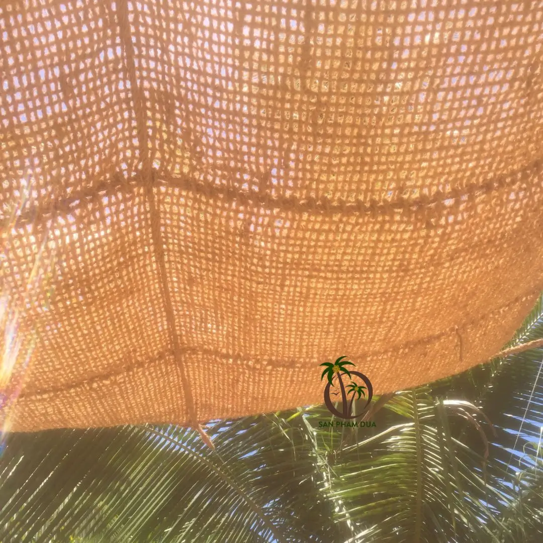 Coir Geotextile Coconut Fiber Mesh Coco Mat Roll Eco Friendly Hand ...
