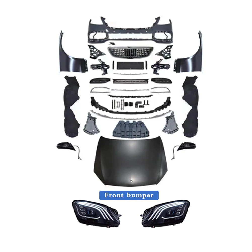Car Conversion Body Kit For Benz S-class W221 Upgrade To W222 Maybach ...