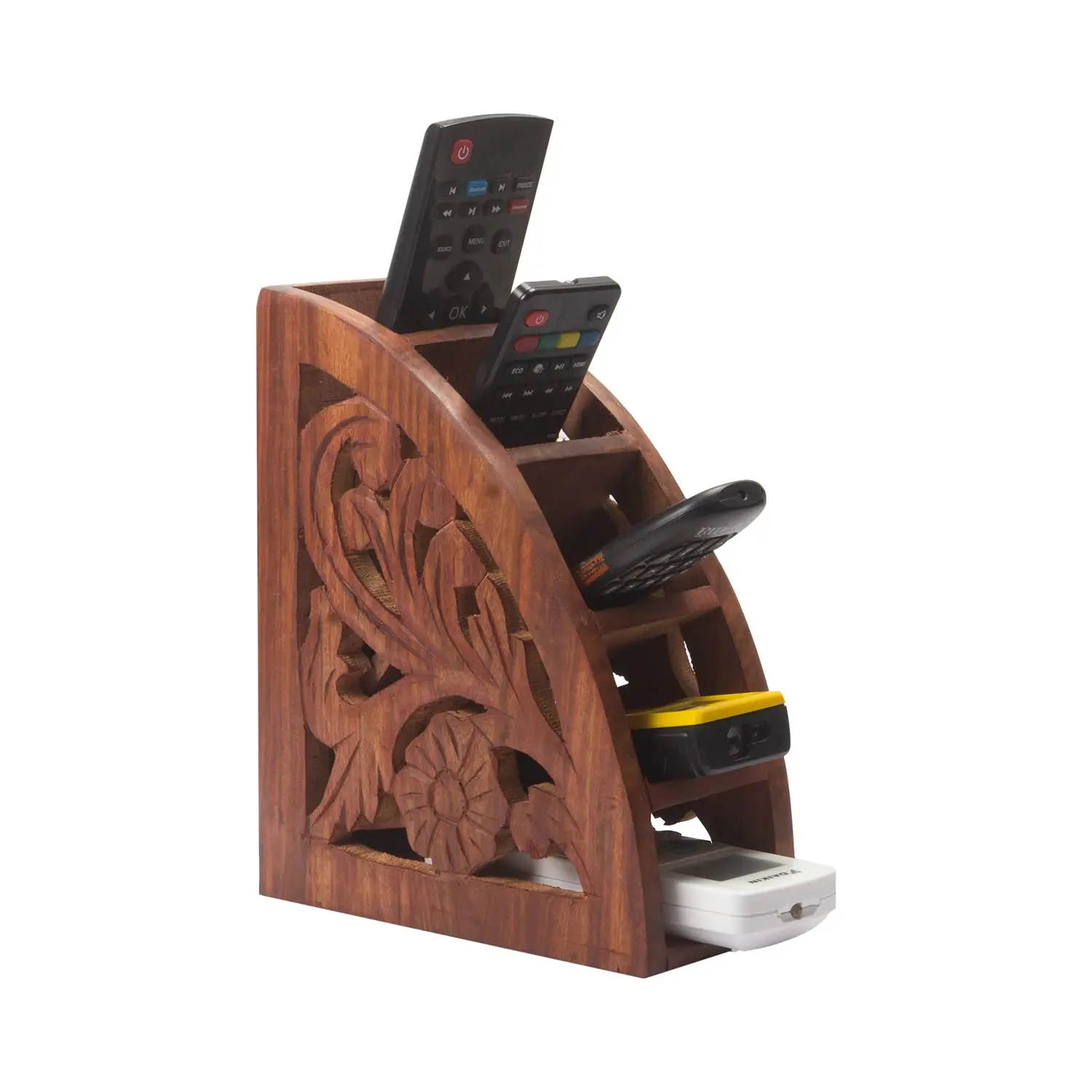 Handmade Premium Cabinet Made By Wooden Storage Saver Tv And Ac Remote ...