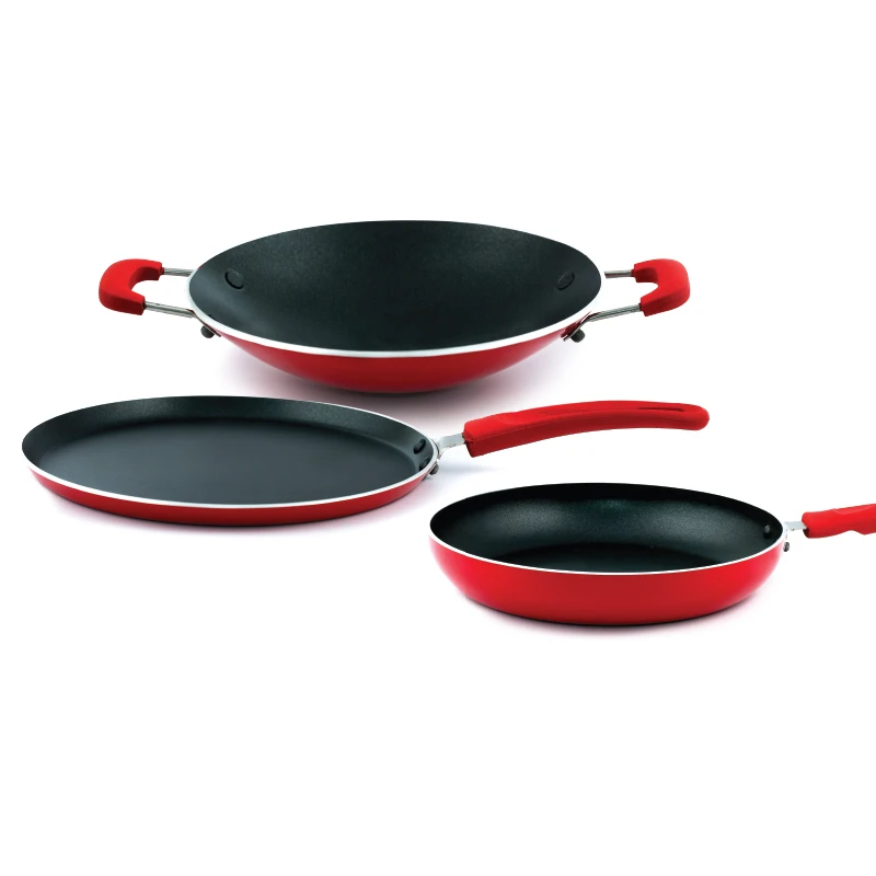 Non Stick Cookware Set - Atf - Buy Sparco Non-stick Cookware Set Pots ...