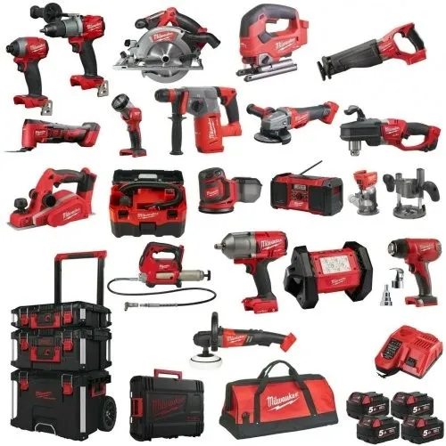 New Milwaukees 2695-15 M18 18v Series Cordless Lithium-ion 15 Tool ...