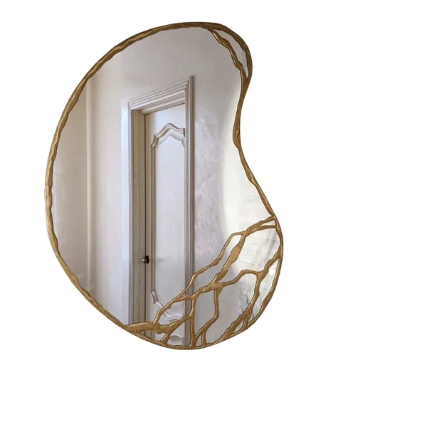 Customized Shape Wall Mirror Perfect Masterpiece Or An Eye Catching ...