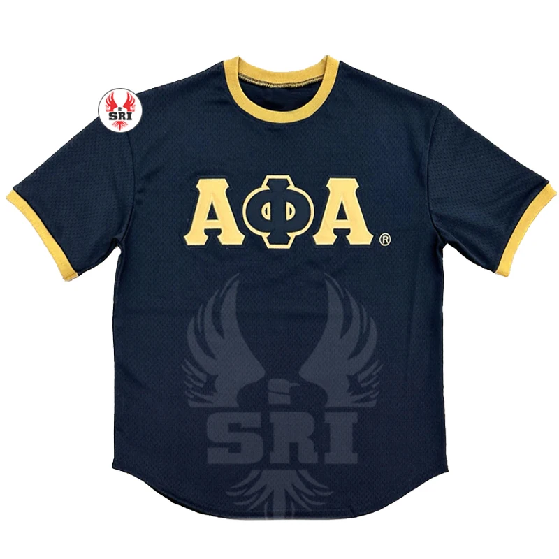 Alpha Phi | Alpha T Shirt Custom Made Embroidered Men T-shirt ...