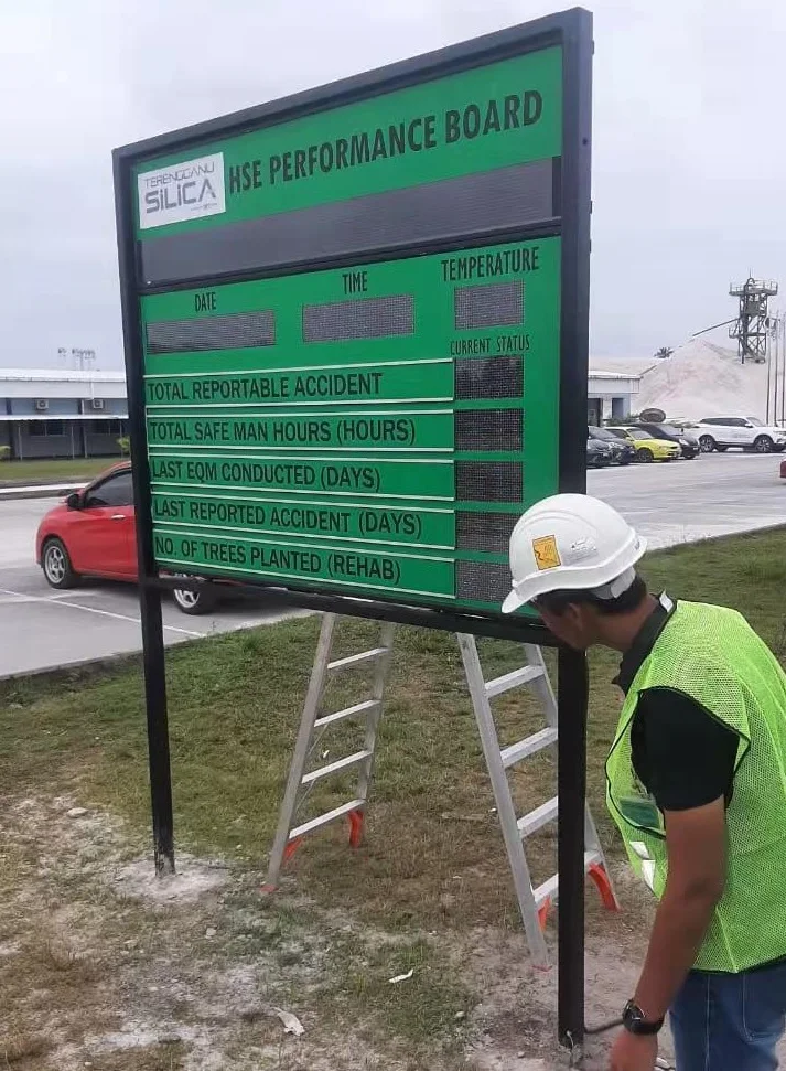 Malaysia Origin LTI HSE Board Type1 Improved Visibility Even in Low ...