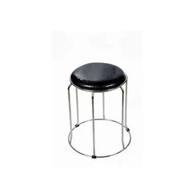 Black Stool Living Room Centre Side Stool Bed Side Office Centre Sofa ...