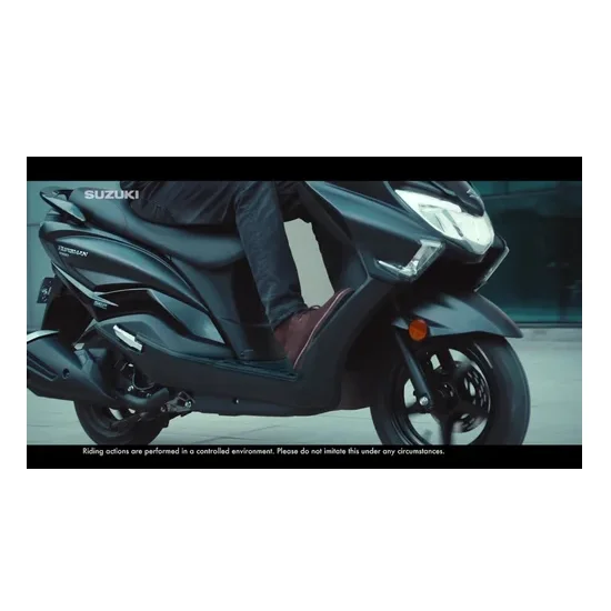Suz-uki Burgman BS6 FI Custom Made Shiny Colored Heavy Duty Scooter ...