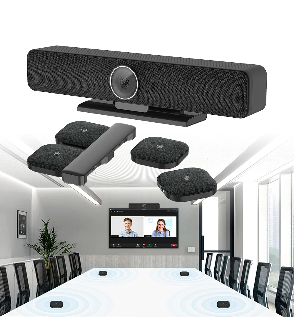 TB5W 4K Ai Video Bar Kit - Ideal for Medium Room Collaborations