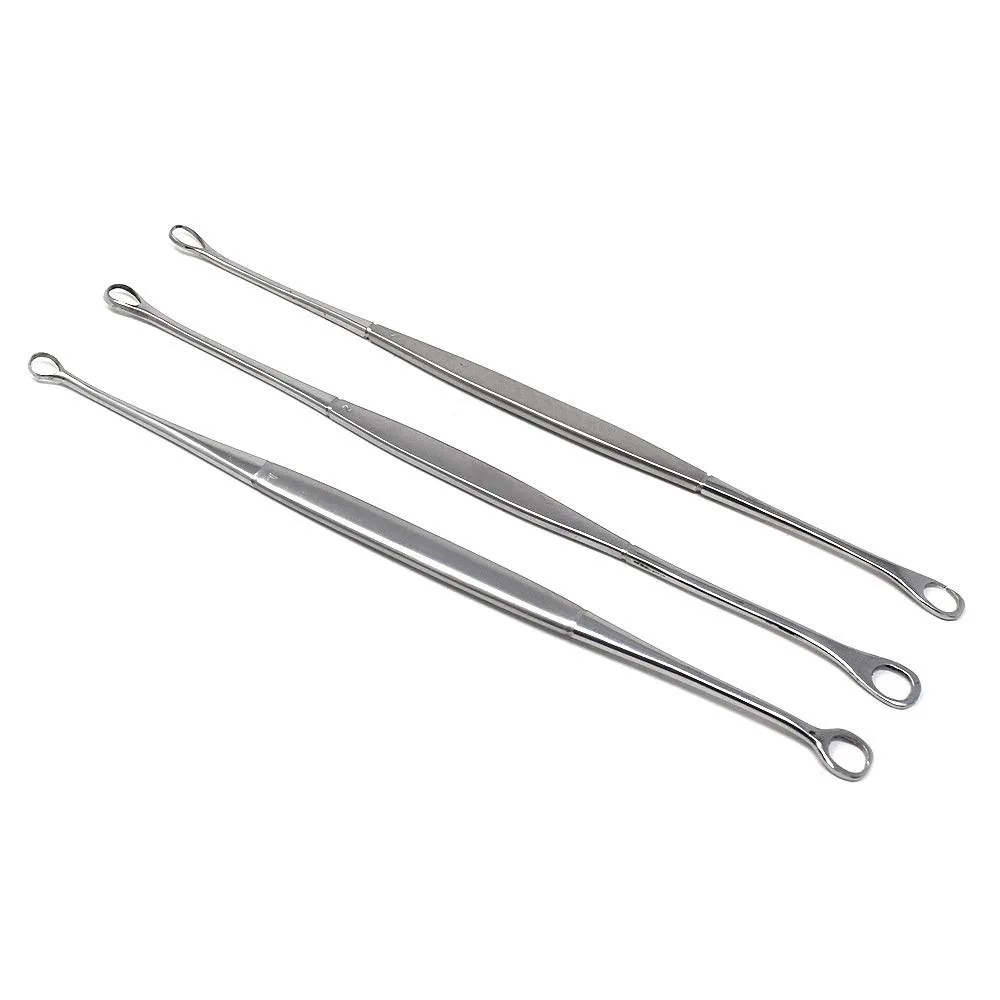 Curetas uterinas Sims Instrumentos quirúrgicos ginecológicos afilados ...