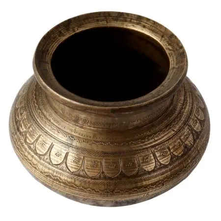 Handmade Modern Antique Brass Water Pot Pooja Kalash For Ceremonies ...