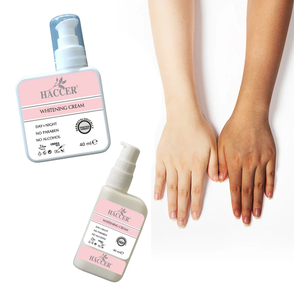 Haccer Whitening Cream Lotion Face Body Dark Skin Brightening Cream ...