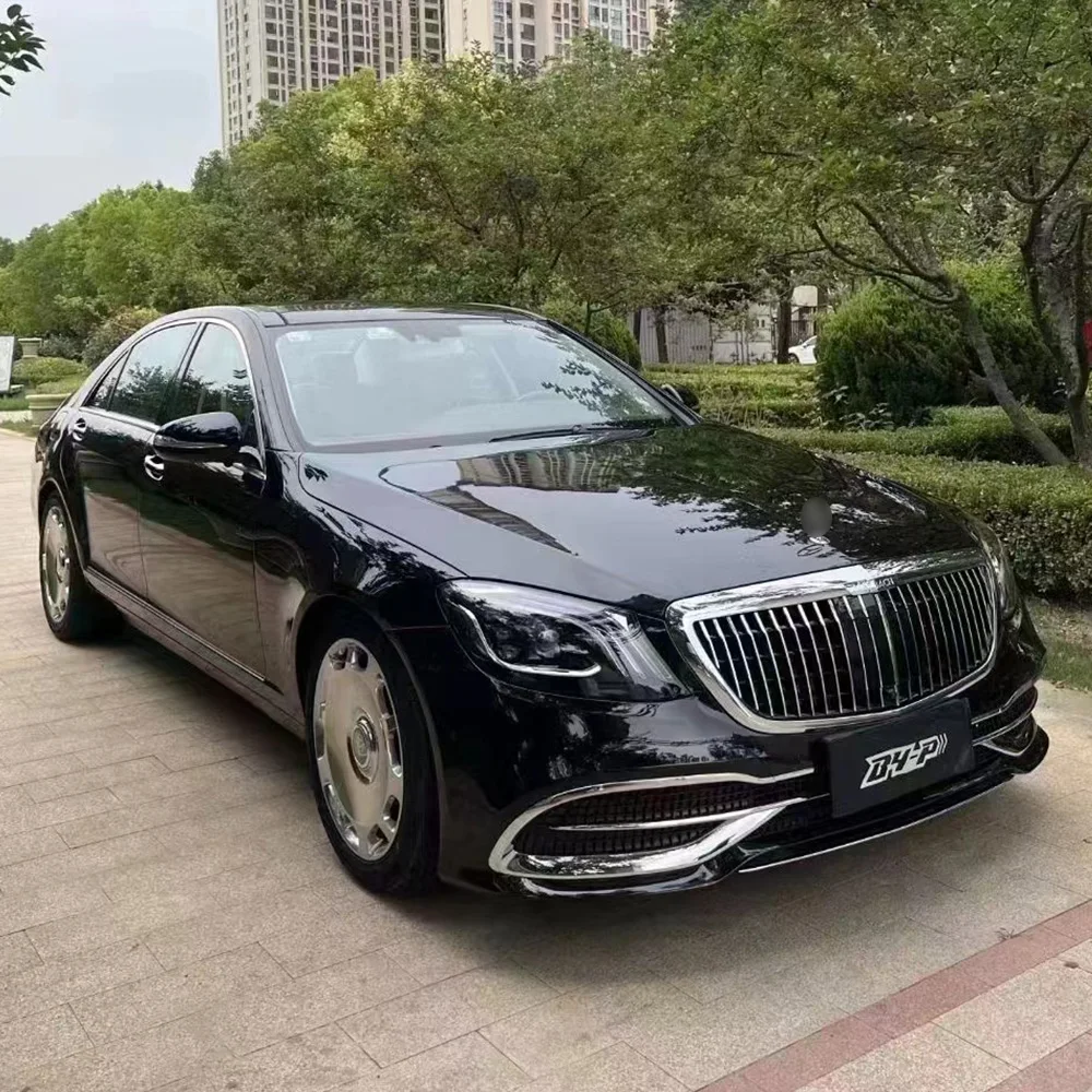 Auto Body Kit S-class W222 Upgrade Maybach Bodykit Front And Rear ...