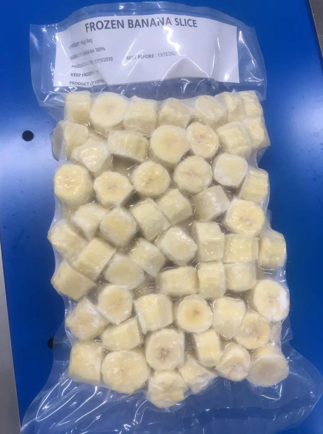 Standard Tropical Sliced Frozen Bananas Frozen Green Bananas Fast ...