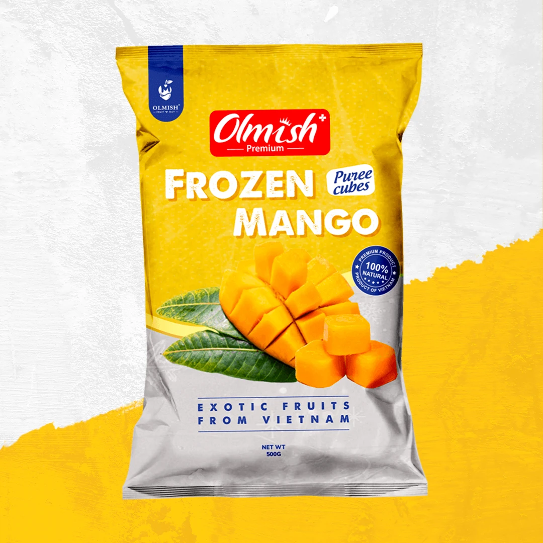 Premium Quality Puree Cubes Of Frozen Mango From Vietnam High Quality ...