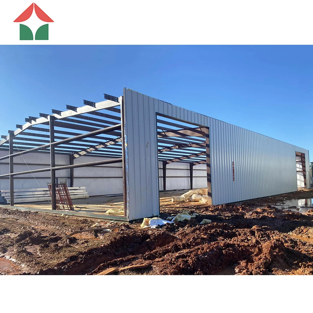Low Cost Prefabricated Light Steel Structure Warehouse Workshop Using ...