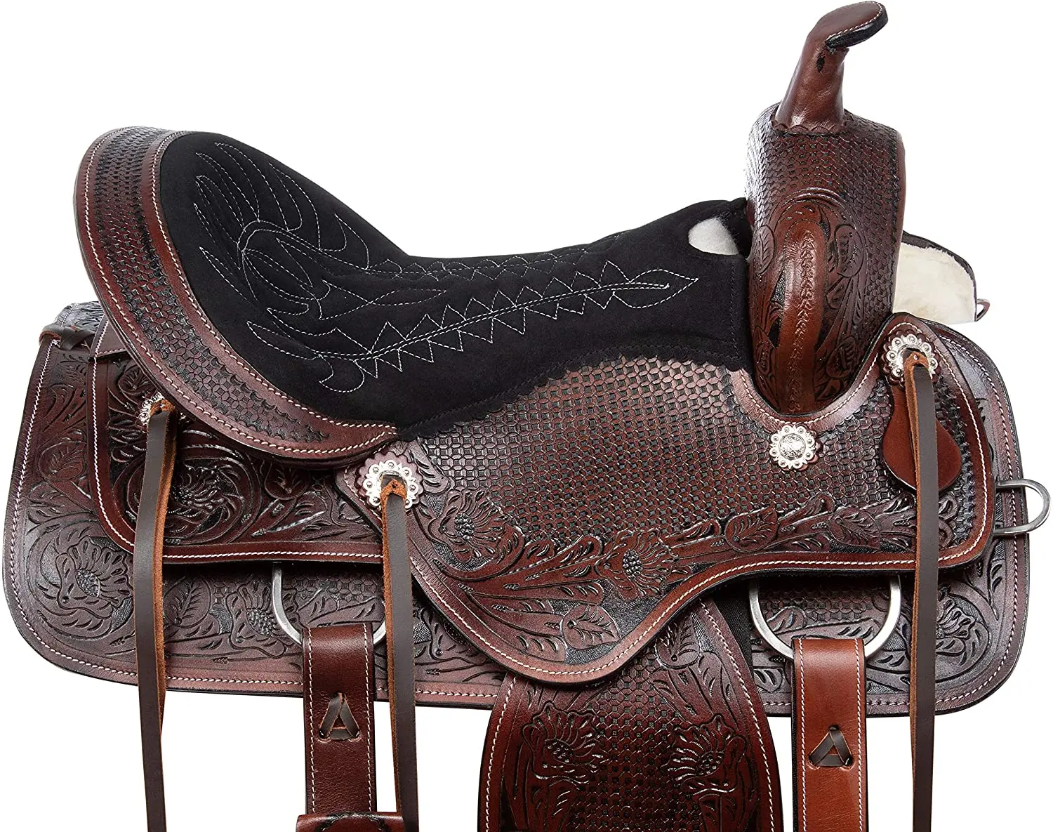 Premium Quality Western Leather Horse Saddle With Matching Horse Tack ...