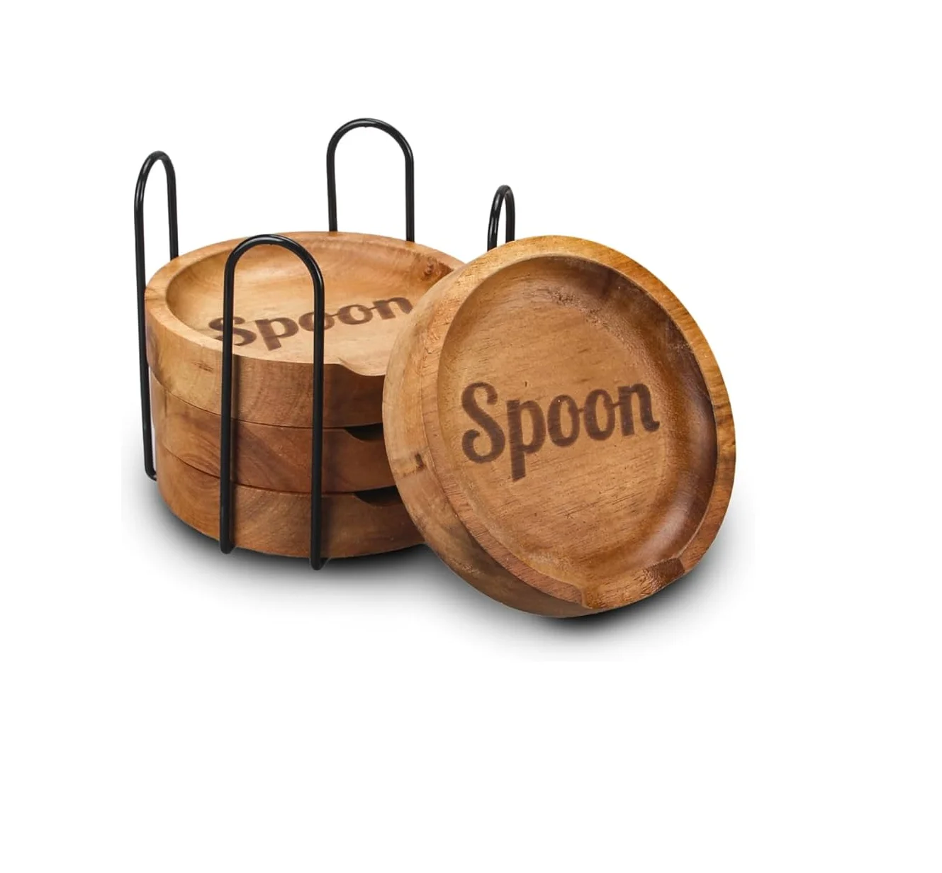 Wooden Spoon Cooking Rests and Fork Set Utensil Design Piece Supplier ...