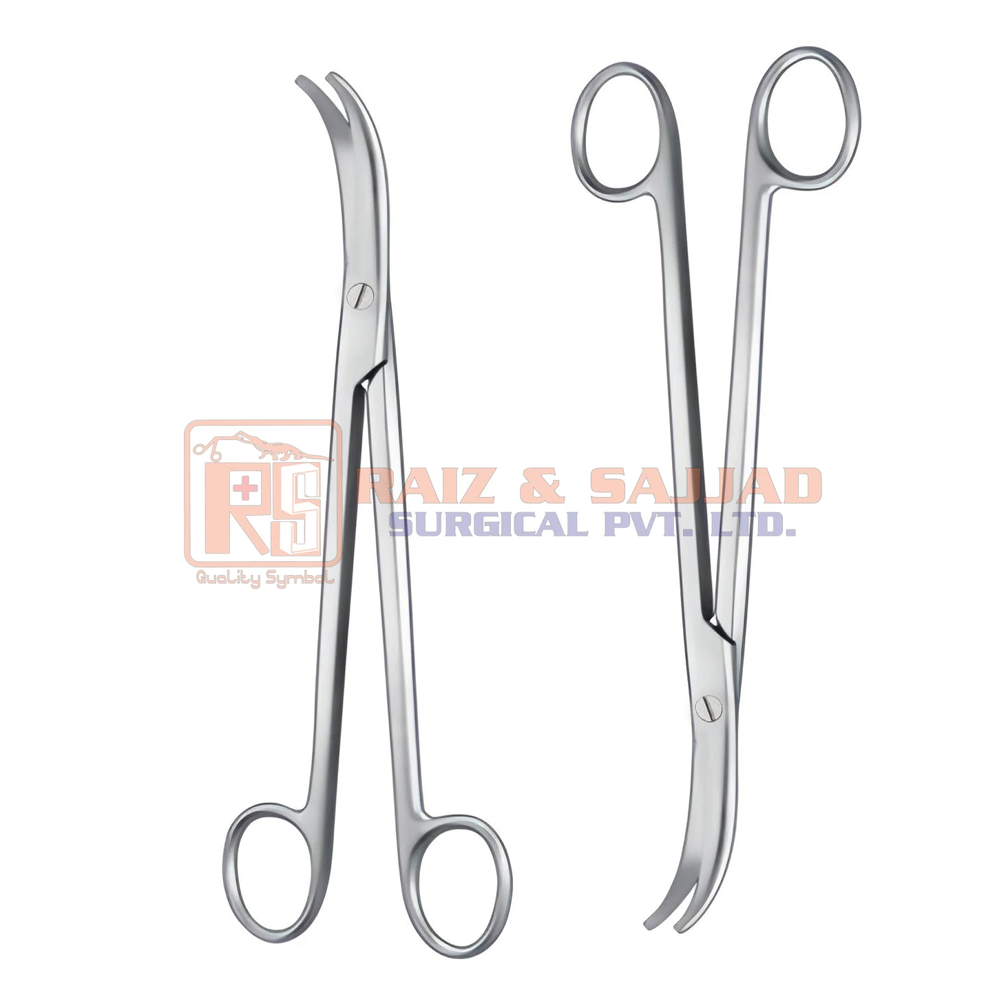 Top-notch Quality Jorgenson Operating Scissor Blunt/curved Stainless ...