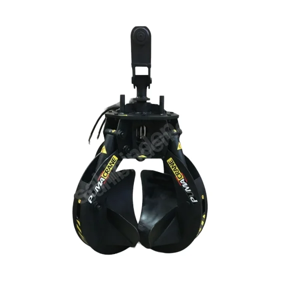 Scrap Loading Attachment Scrap Grapple Crane Strong Construction For ...