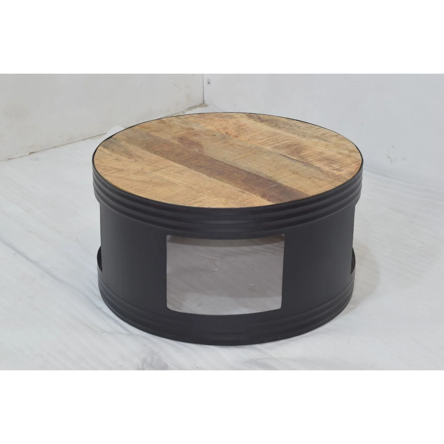 Luxury Modern Reclaimed Recycled Oil Barrel Bar Tables Durable High for ...