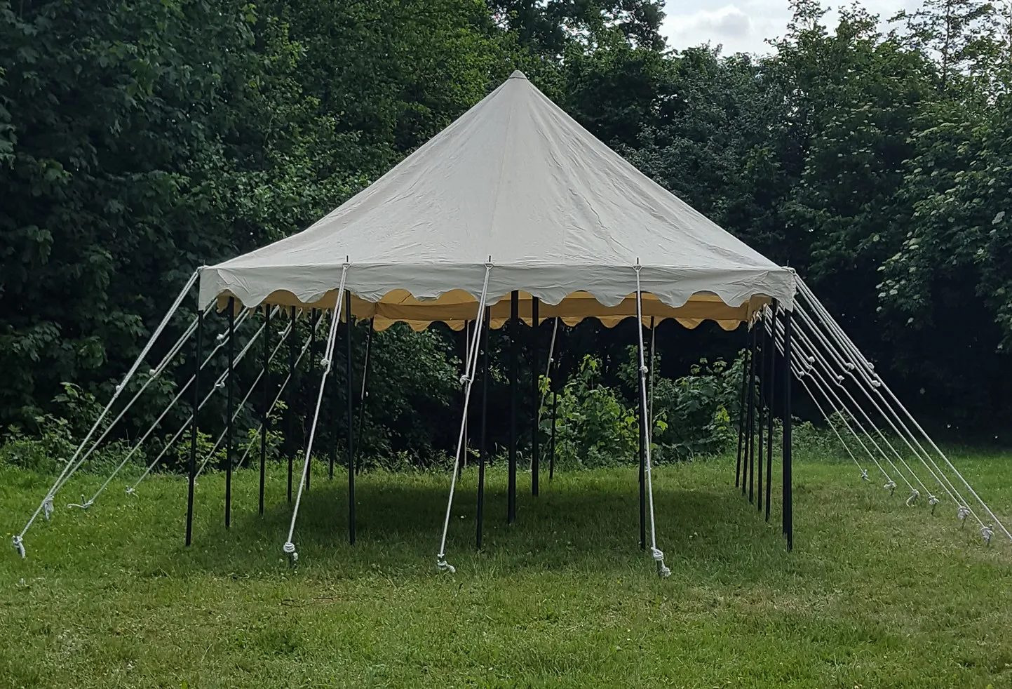 8x5 square Meter Tent: Medieval Cotton Canvas Camping Tent - Safari ...
