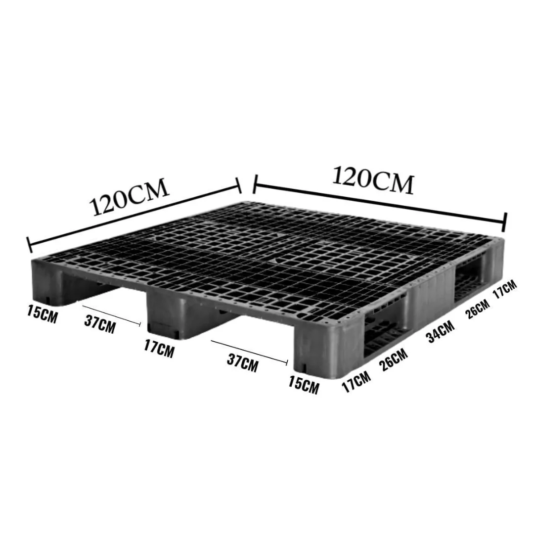 Heavy-Duty HDPE/PP Plastic Pallet | Industrial Perforated Pallet for ...