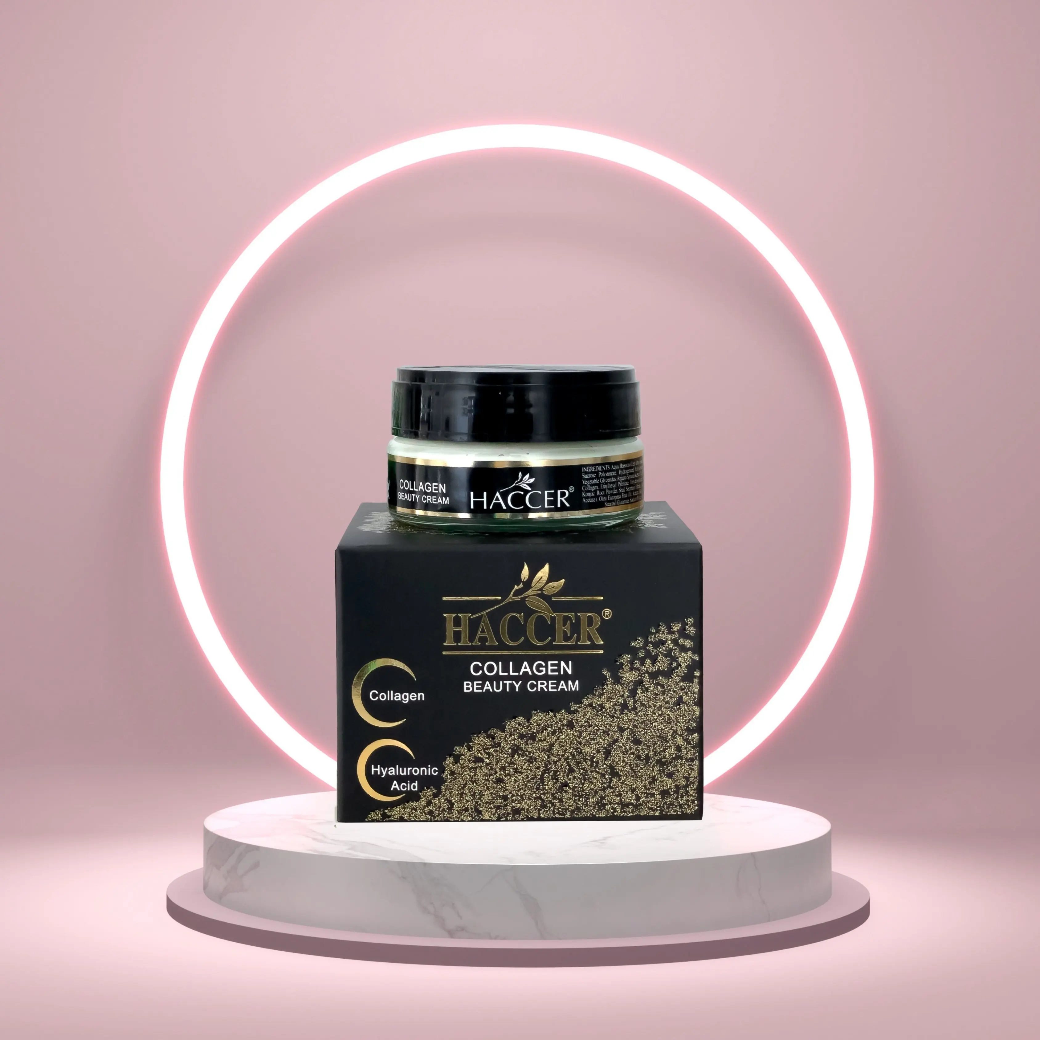 Haccer-crema De Colágeno Para El Cuidado De La Piel,Crema Facial De Día ...