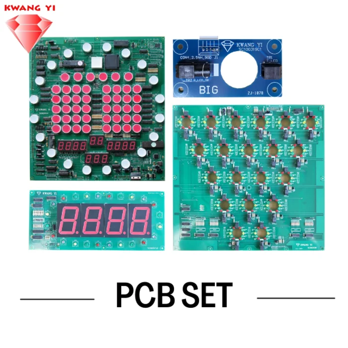 Kwang Yi Best PCB Kit of Pinball Machine 7 Balls / Placa Set De ...