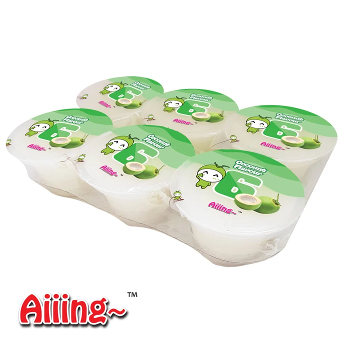 Aiiing Fruit Pudding Cups Aiiing Pudding Cups 110g X 6 Cups X 16 Pkts ...