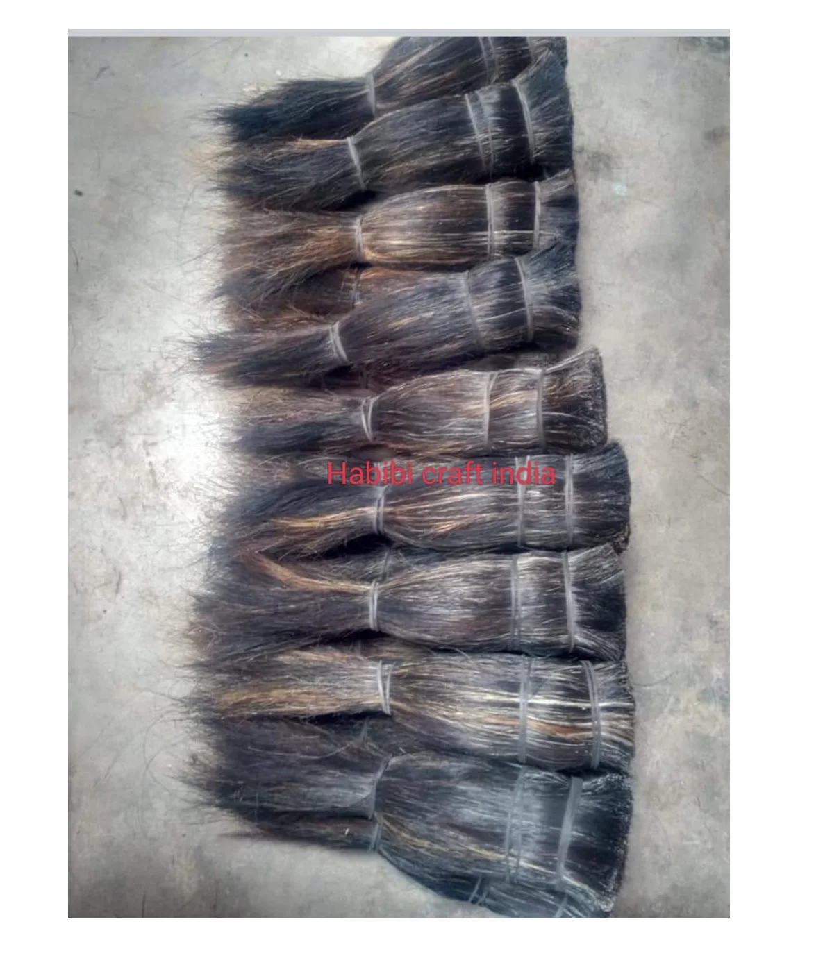Ox Buffalo Tail Hair For Making Brush Bristles Cow Tail Hair For Making ...