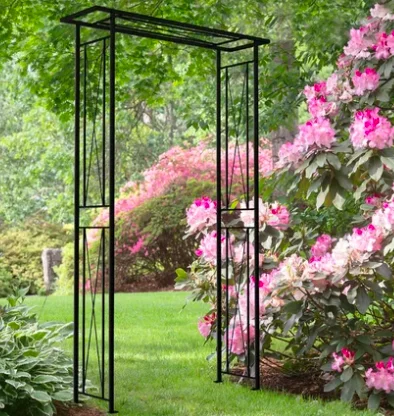 Stainless Steel Metal Round Garden Arch Lighting for Decoration ...