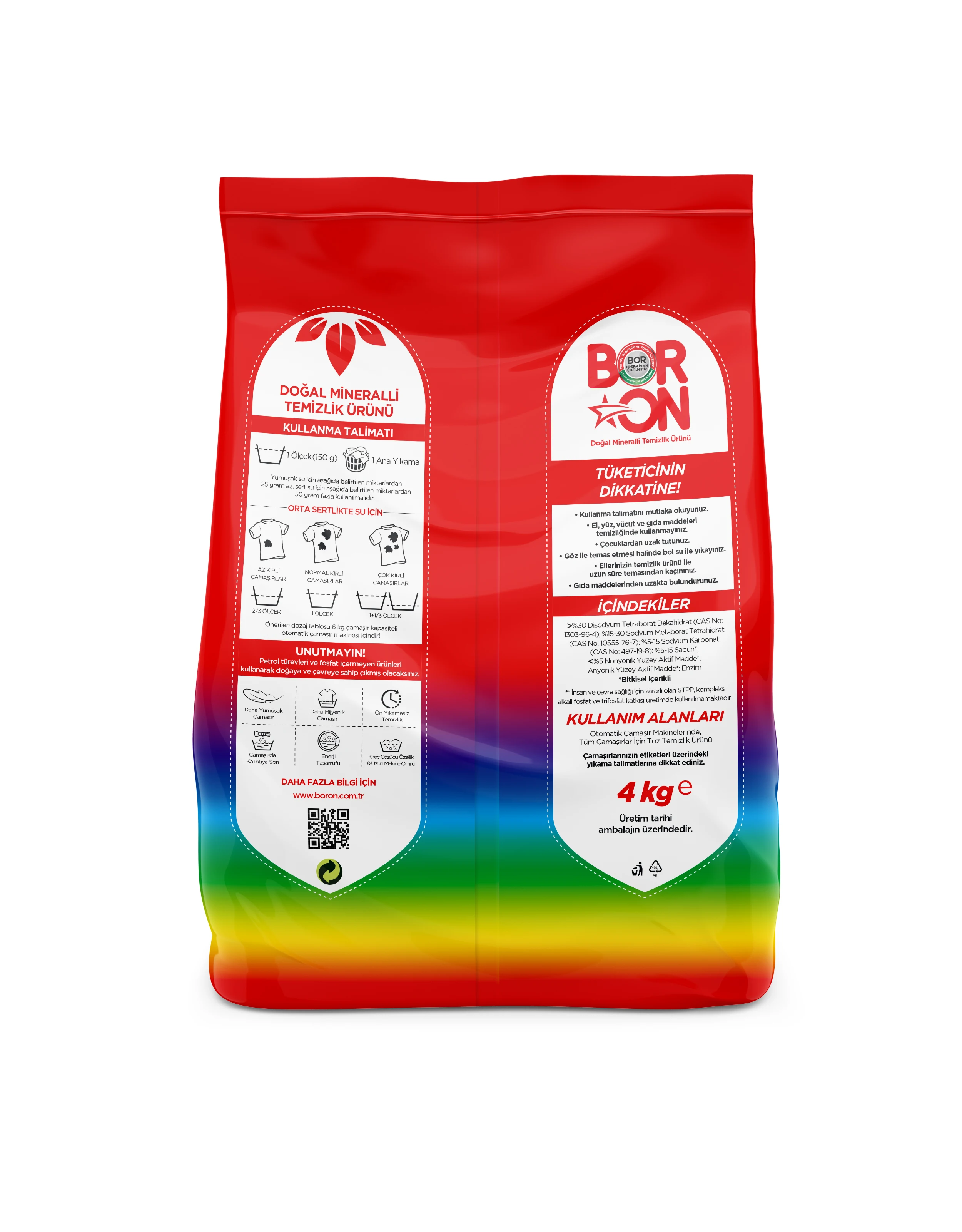 Boron Natural Mineral Powder Laundry Detergent Obtained From Boron Mine ...