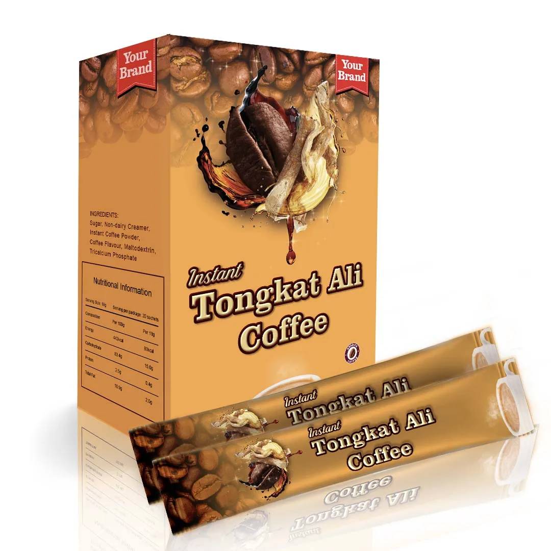 100% Original Instant Tongkat Ali Coffee Sachet Boosts Energy And Libido For Men Oem Fast Lead ...